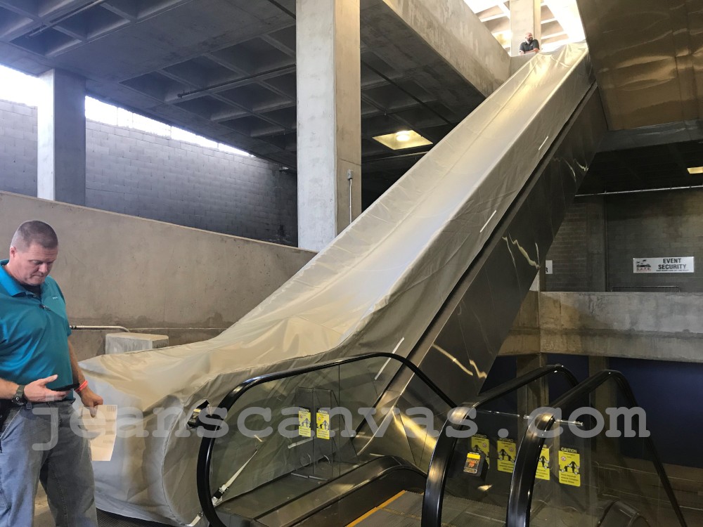 Custom Escalator Covers & Enclosures